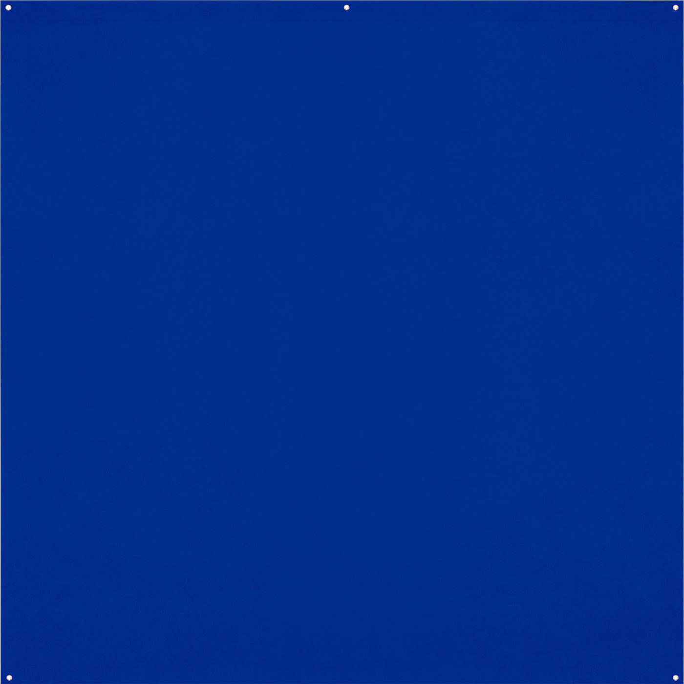 Wrinkle-Resistant Backdrop - Royal Blue / Chroma-Key Blue (8' x 8')
