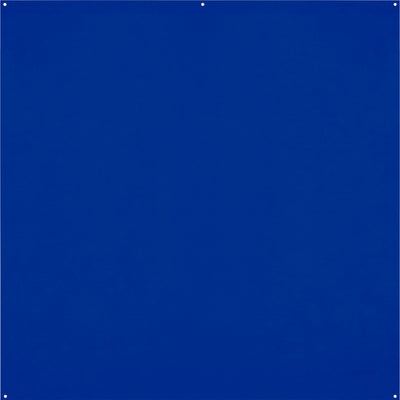 Wrinkle-Resistant Backdrop - Royal Blue / Chroma-Key Blue (8' x 8')