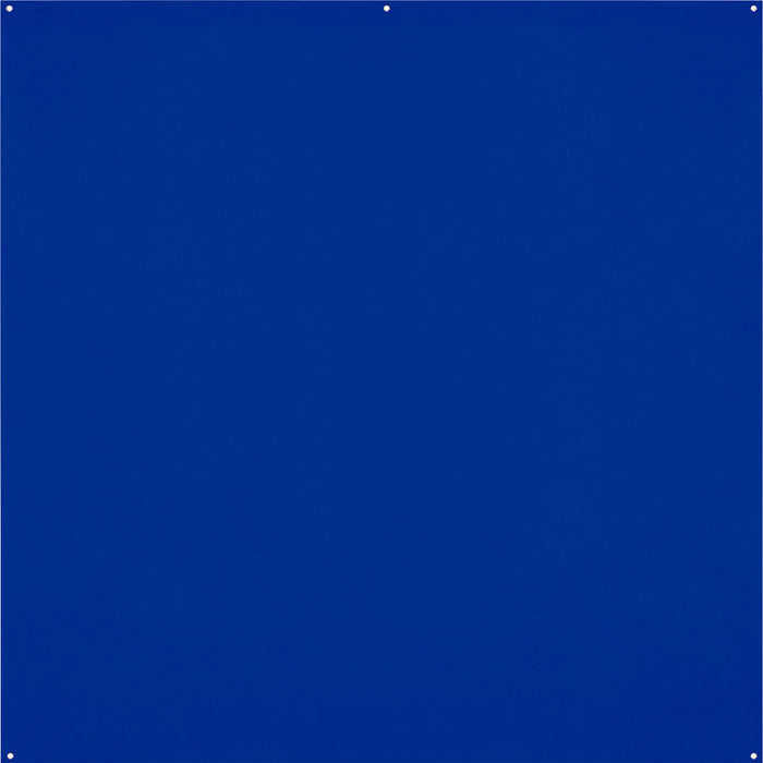 Wrinkle-Resistant Backdrop - Royal Blue / Chroma-Key Blue (8' x 8')