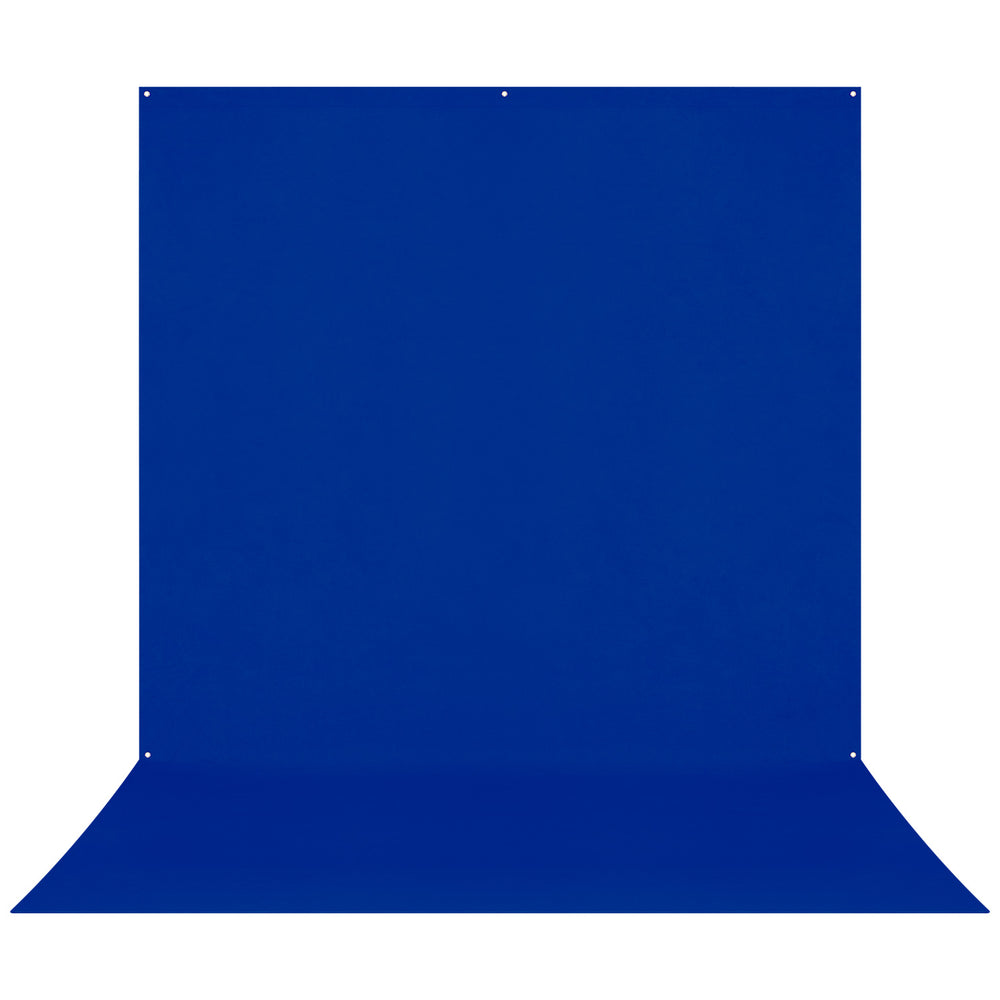Wrinkle-Resistant Backdrop - Royal Blue / Chroma-Key Blue (8' x 13')