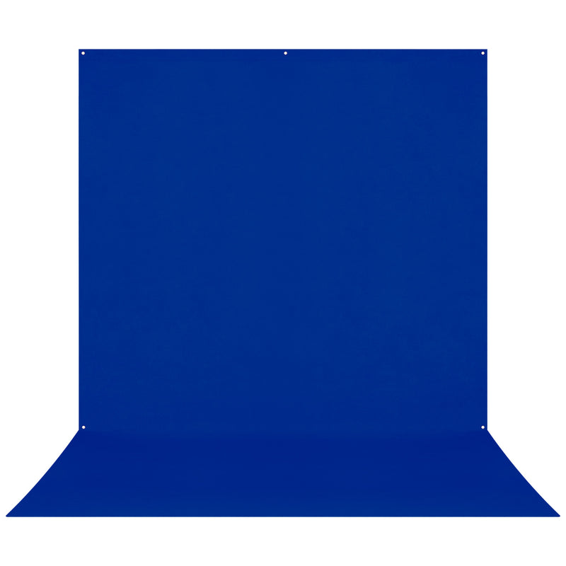Wrinkle-Resistant Backdrop - Royal Blue / Chroma-Key Blue (8' x 13')