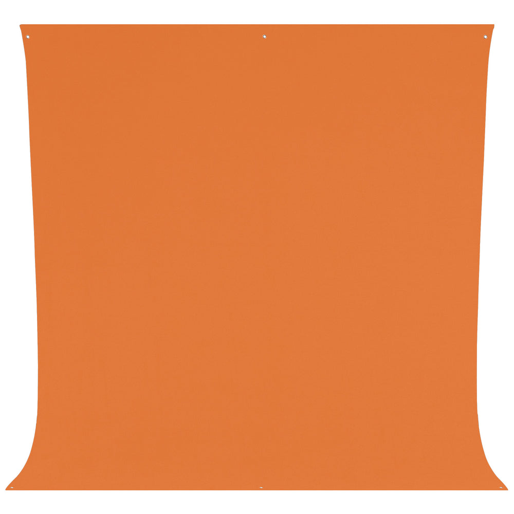 Wrinkle-Resistant Backdrop - Tiger Orange (9' x 10')
